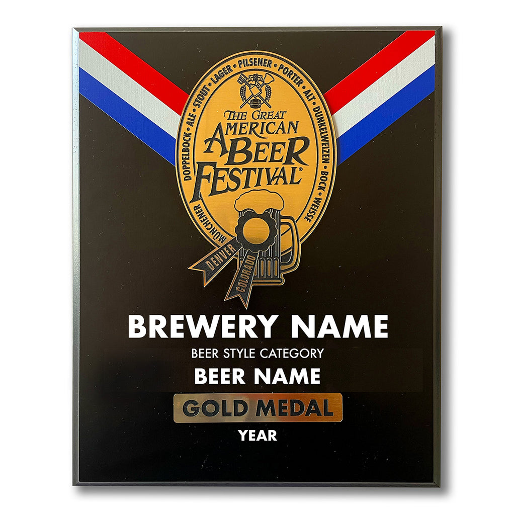 Great American Beer Fest Award Plaque - NEW DESIGN – Brewers Publications